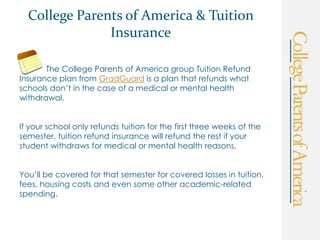 Tuition Insurance & How it helps you | PDF