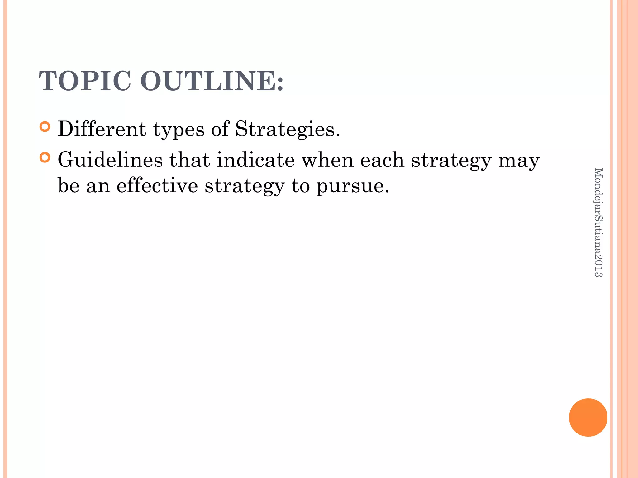 Strategic Management: Types of Strategy | PPT | Mergers and ...