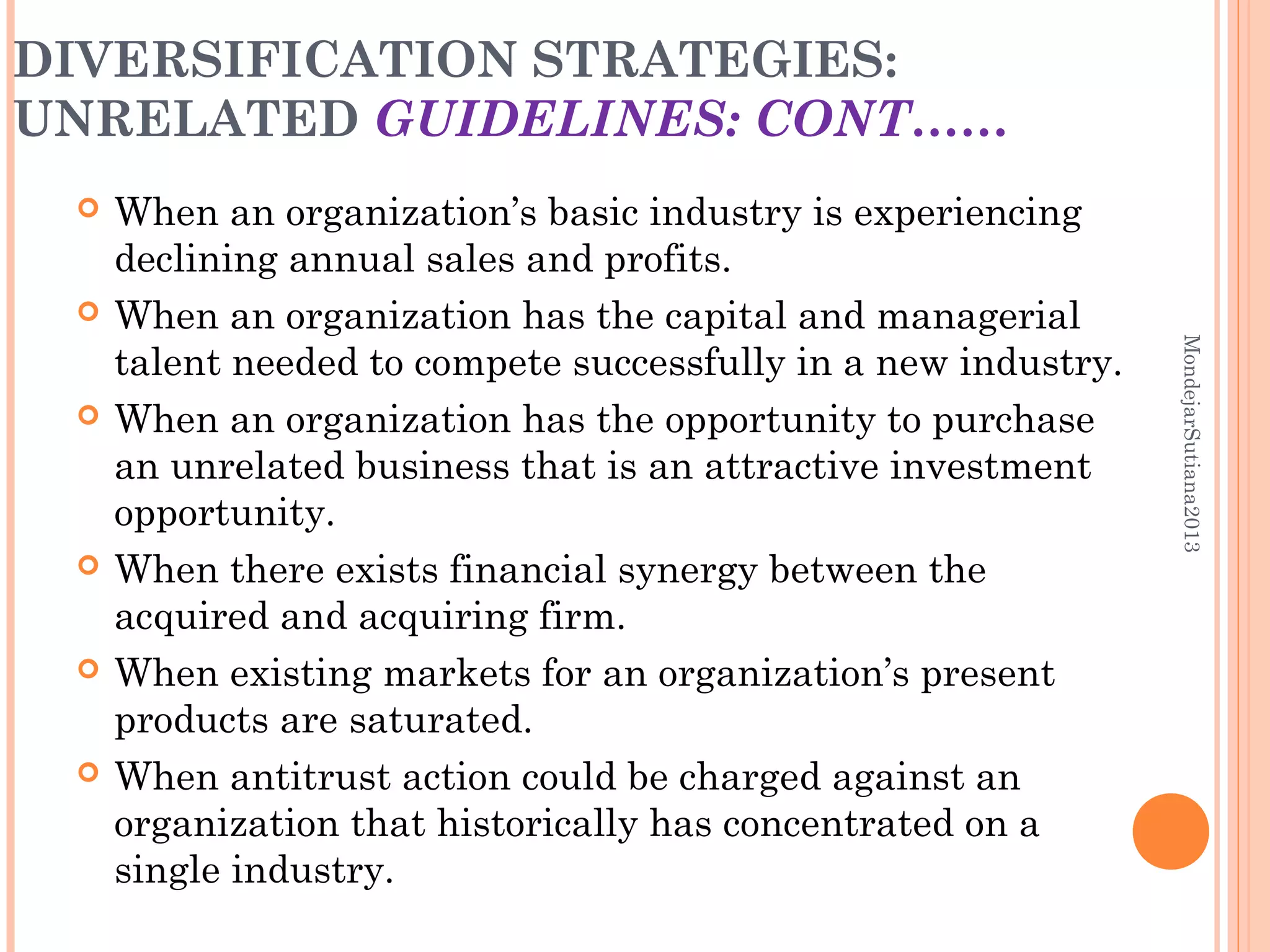 Strategic Management: Types of Strategy | PPT