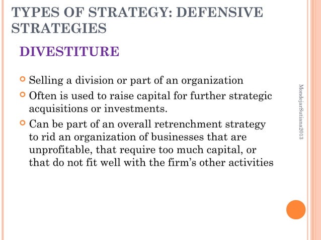 Strategic Management: Types Of Strategy – PING