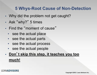 Understanding Root Cause Analysis | PPTX