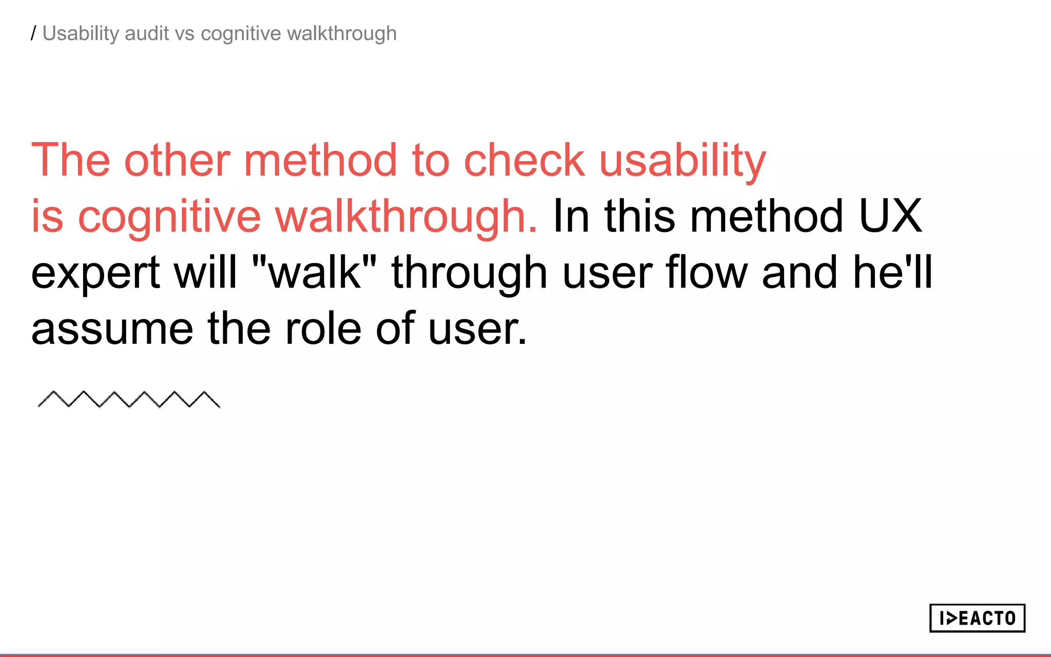 Usability audit | PPTX
