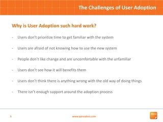5 Ways to Encourage User Adoption of New Software | PPTX
