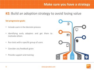 5 Ways to Encourage User Adoption of New Software | PPTX