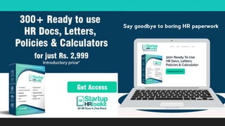 Startup HR Toolkit | PPTX
