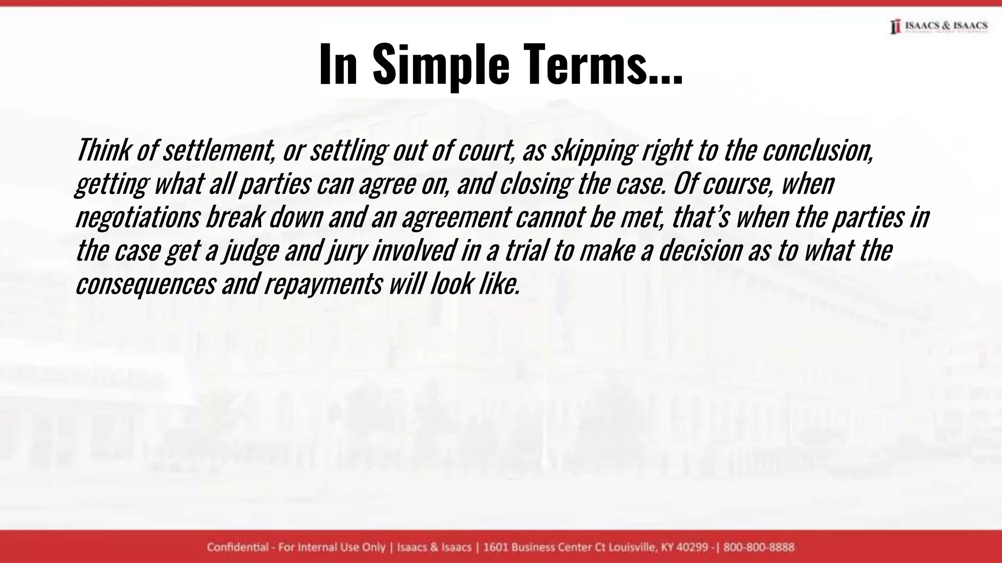 What is a Settlement? | PPT