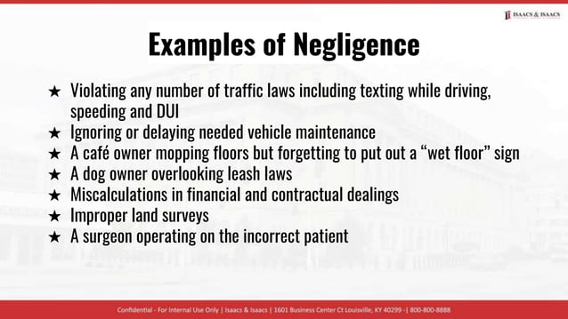What is Negligence? | PPT