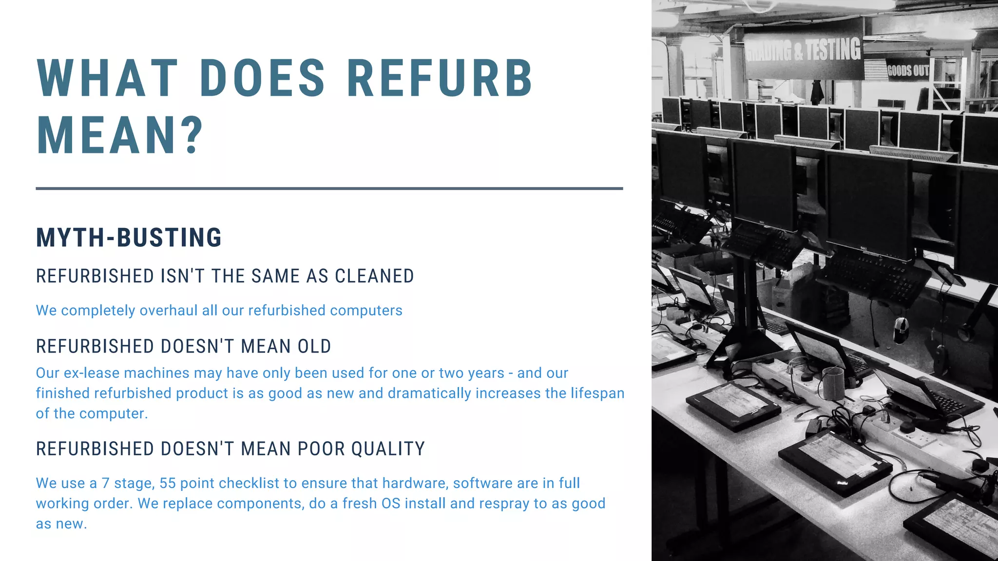 Why choose refurbished IT? | PDF