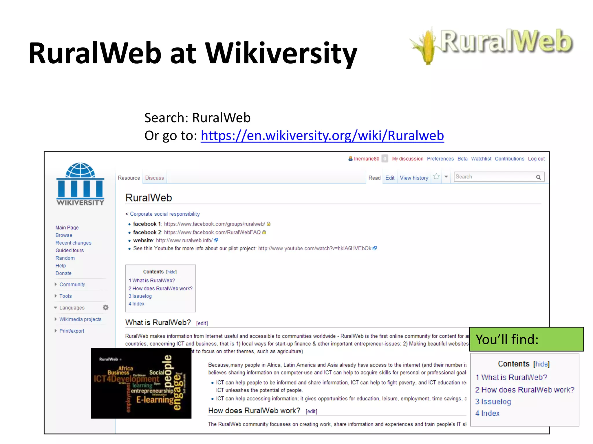 Slide share wikiversity manual | PPT