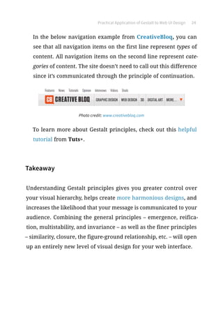 Web UI Design for the Human - Eye Colors, Space, Contrast | PDF