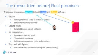 Learning Rust the Hard Way for a Production Kafka + ScyllaDB Pipeline | PDF