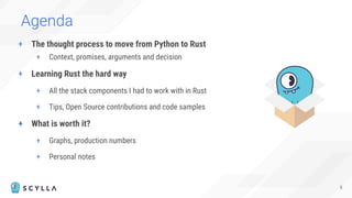 Learning Rust the Hard Way for a Production Kafka + ScyllaDB Pipeline | PDF