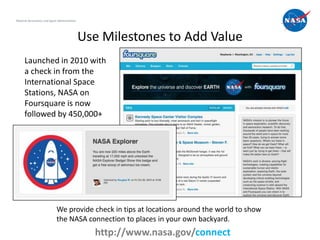 Creating Social Media Worth Following at NASA | PPTX