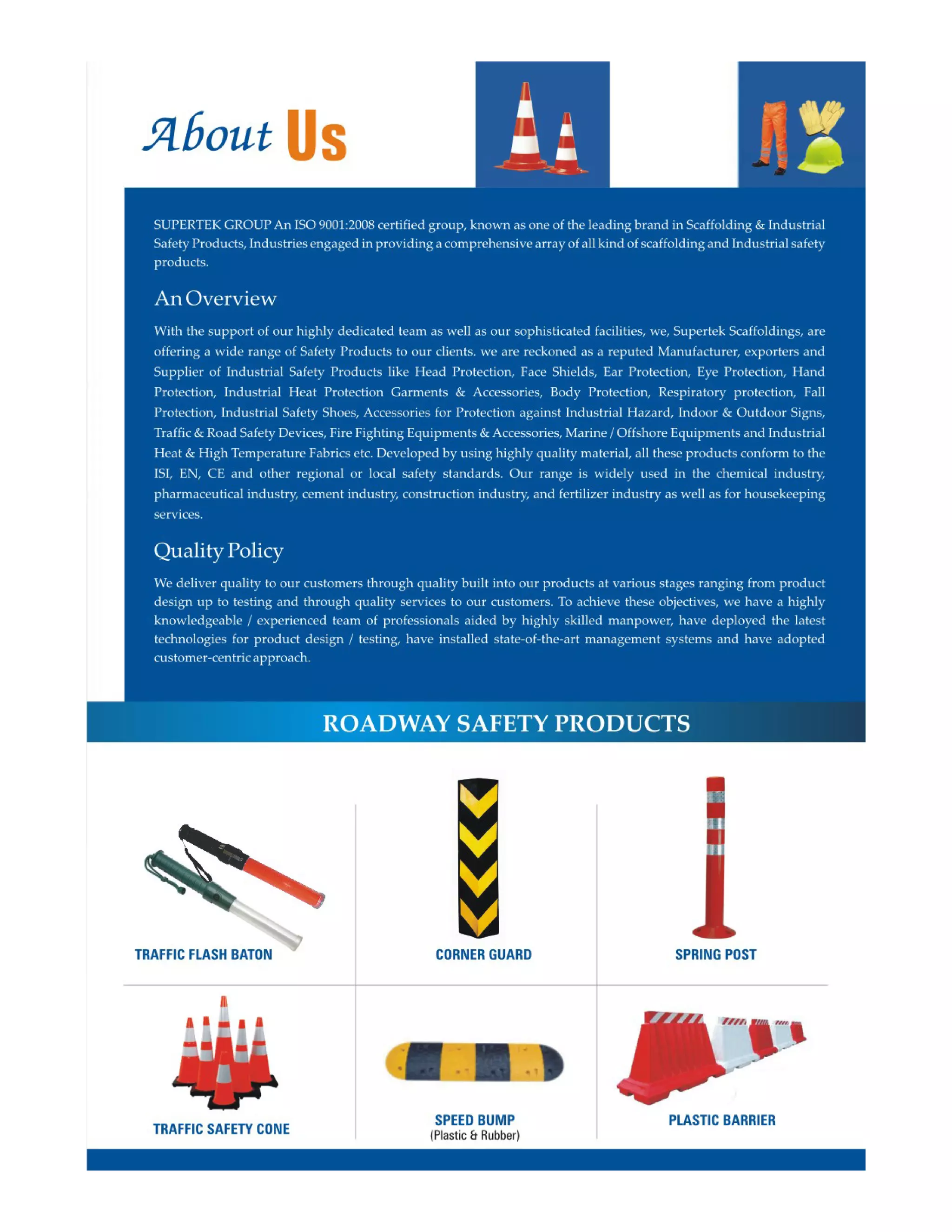 Supertek Scafform, Ghaziabad, Scaffolding & Safety Accessories | PDF