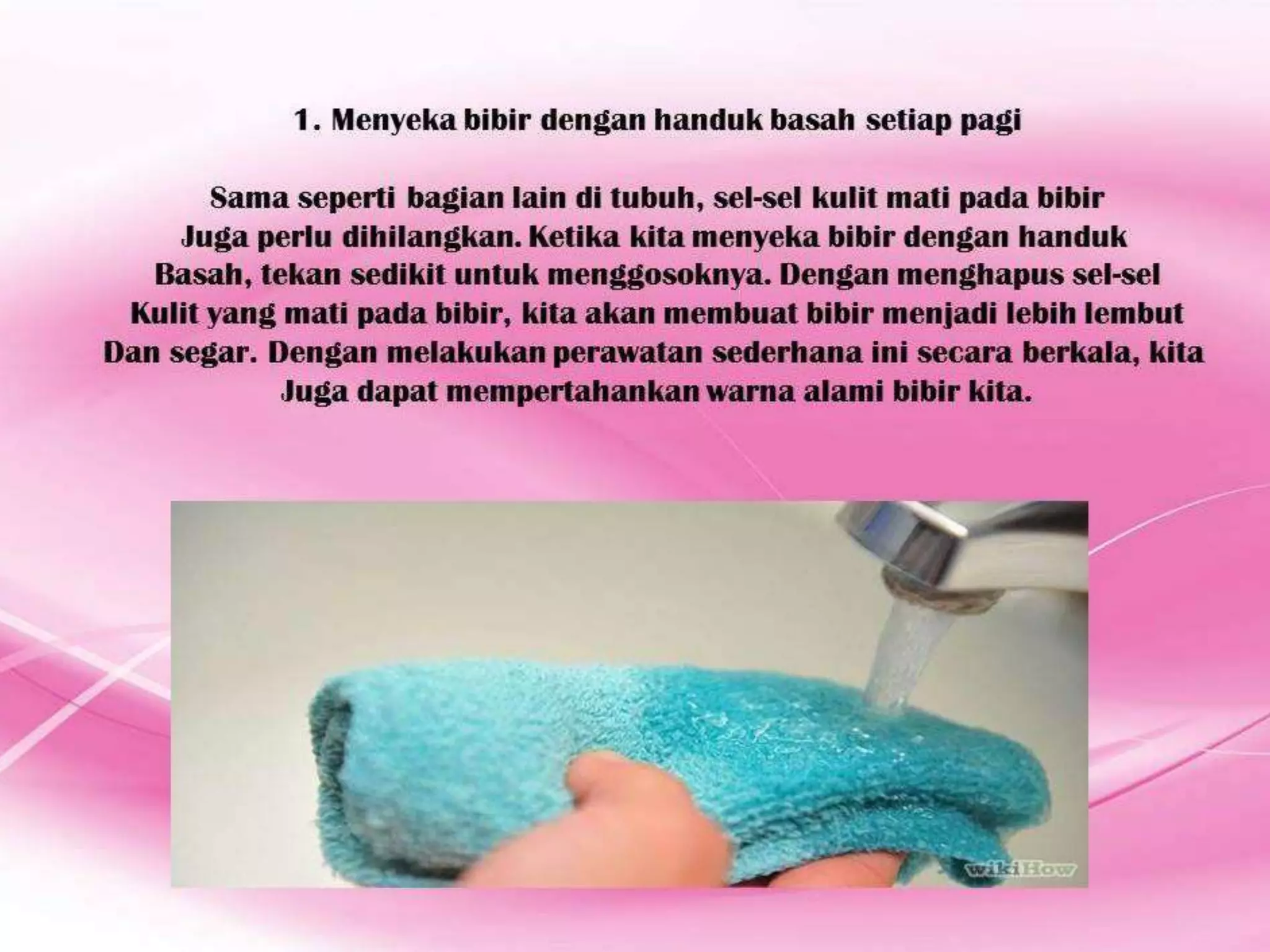 5 CARA ALAMI AGAR BIBIR SEHAT & LEMBUT | PPT