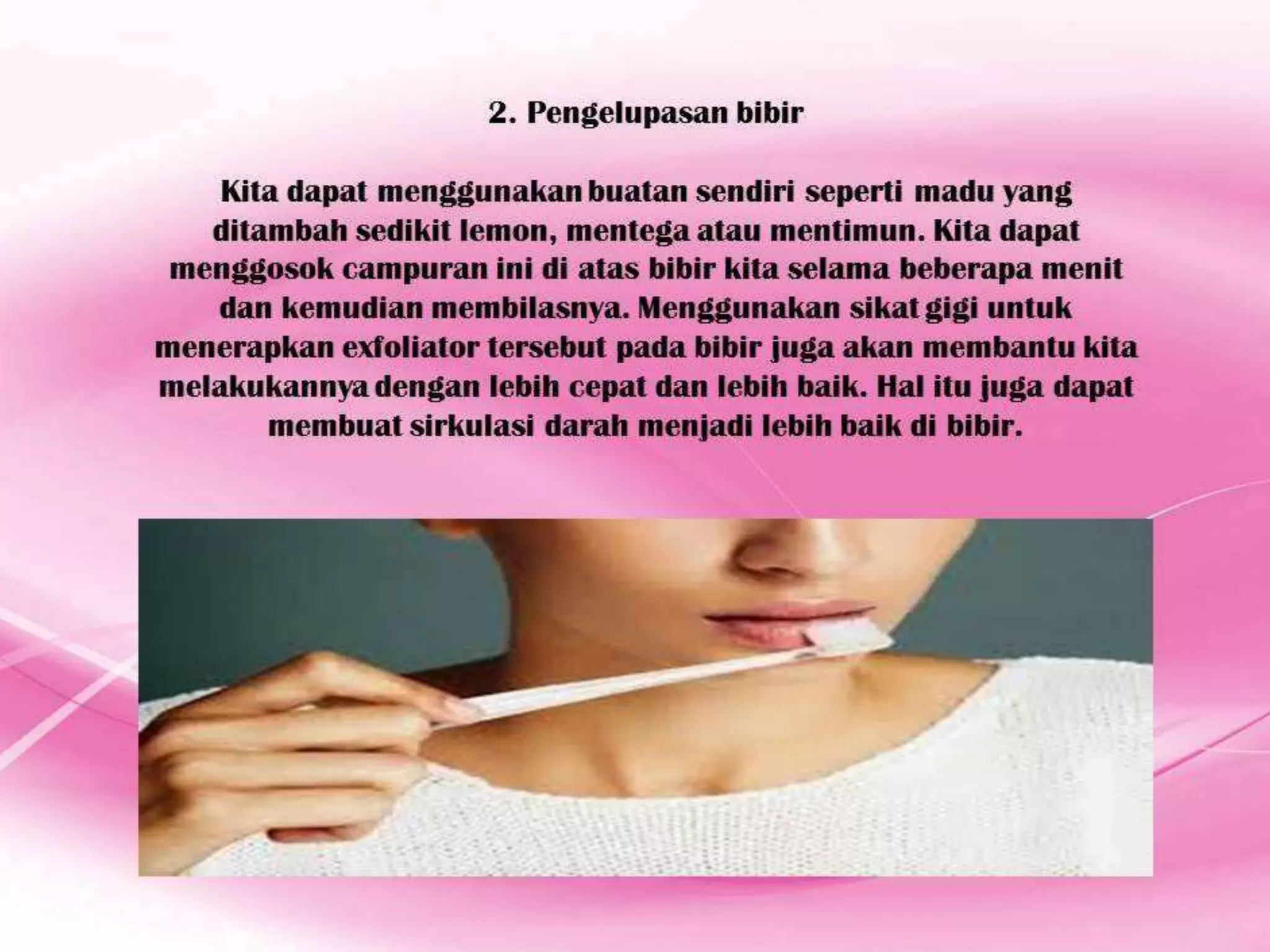 5 CARA ALAMI AGAR BIBIR SEHAT & LEMBUT | PPTX