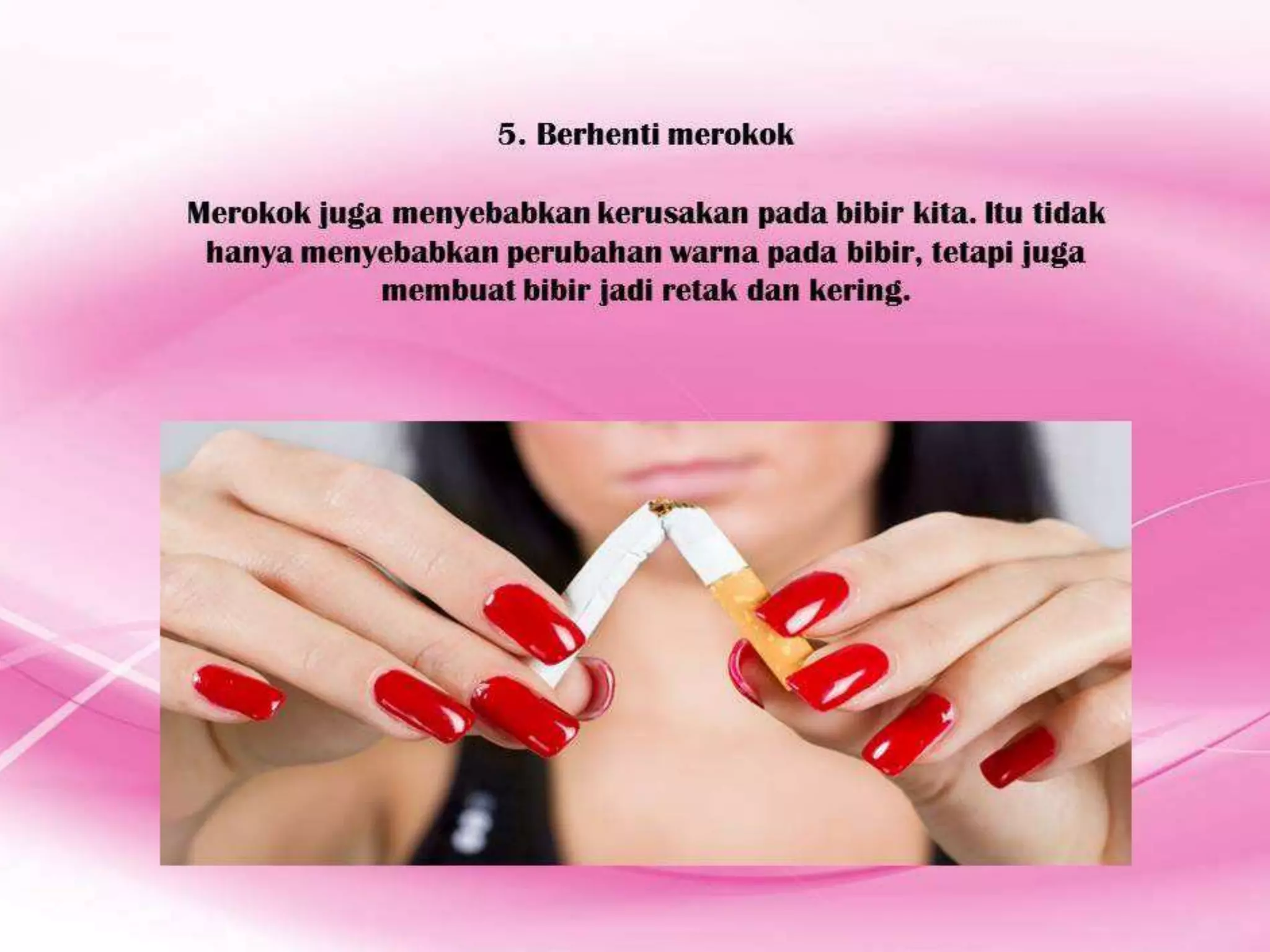 5 CARA ALAMI AGAR BIBIR SEHAT & LEMBUT | PPT