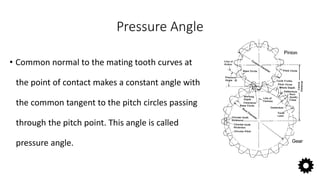 Theory of Machine and Mechanisms (Gears) | PPTX