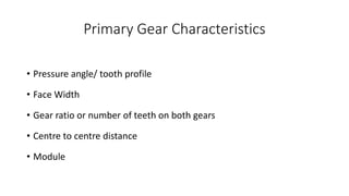 Theory of Machine and Mechanisms (Gears) | PPTX