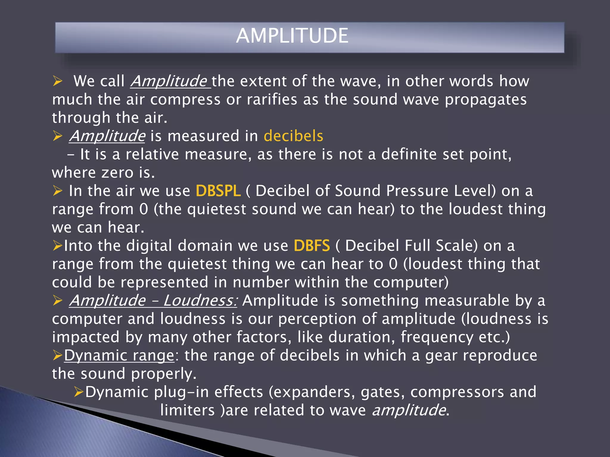 Introduction to Music Production- Audio Basics- Coursera | PPT