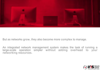 The Importance of an Integrated Network Management System | PDF