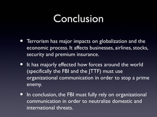 The FBI's War On Terror | PPT