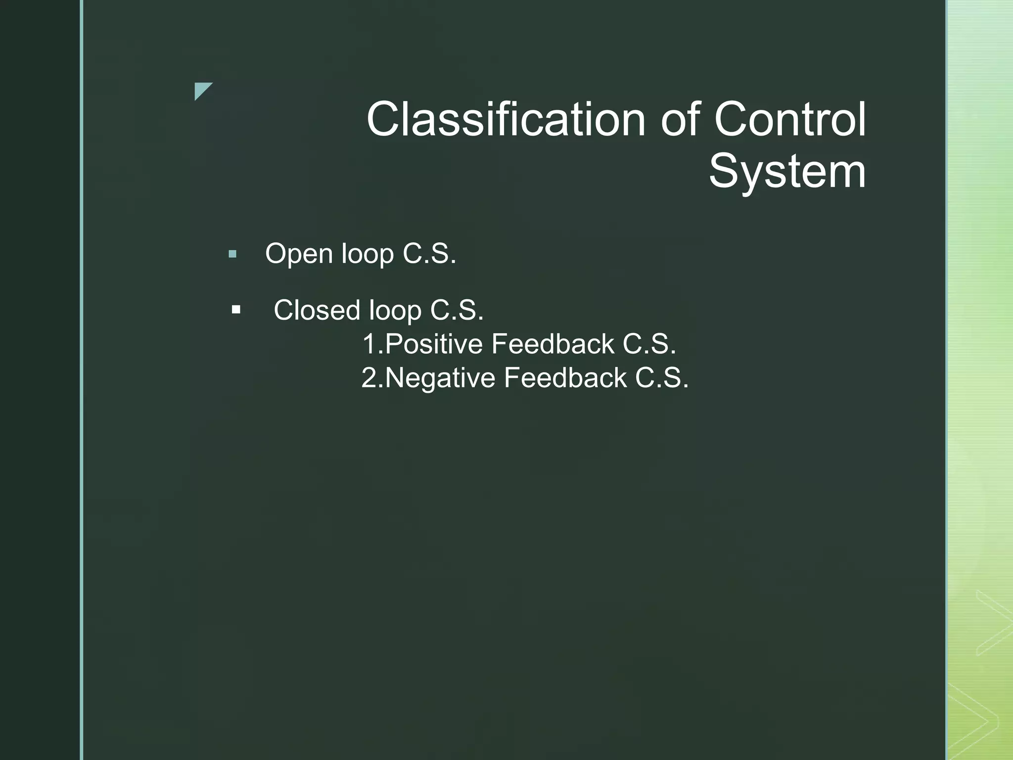 Basics of Control System | PPT