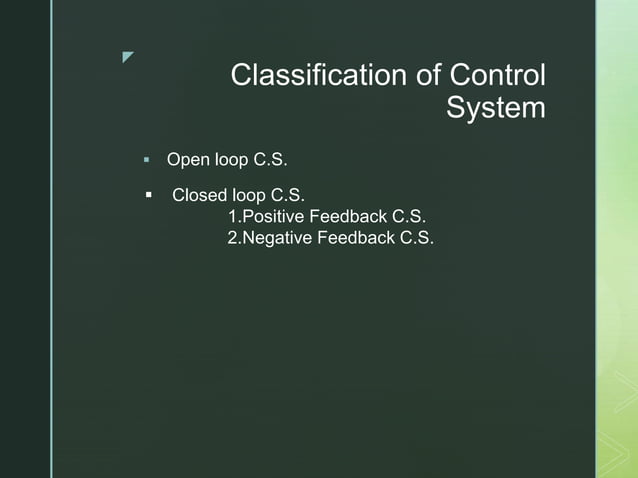 Basics of Control System | PPT