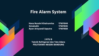 Fire Alarm System Using Arduino UNO + LabView | PPT