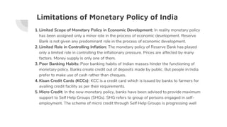 MONETARY POLICY OF INDIA | PPTX