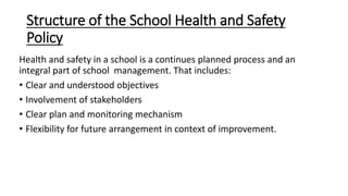 Model of School Health and Safety Policy | PPTX