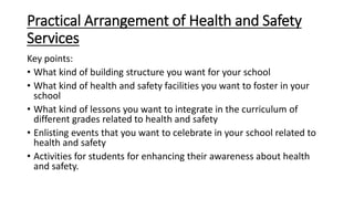 Model of School Health and Safety Policy | PPTX