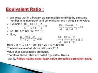RATIO AND PROPORTION | PPTX