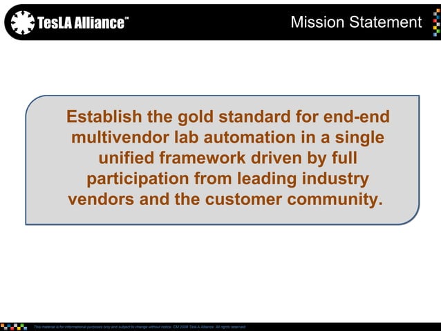 TesLA Alliance Introduction | PPT