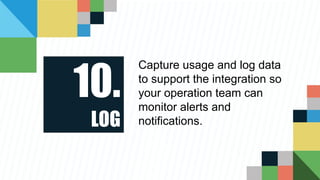 10 Step Guide to API Integrations | PPT