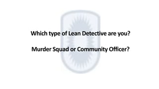 The lean detective | PDF