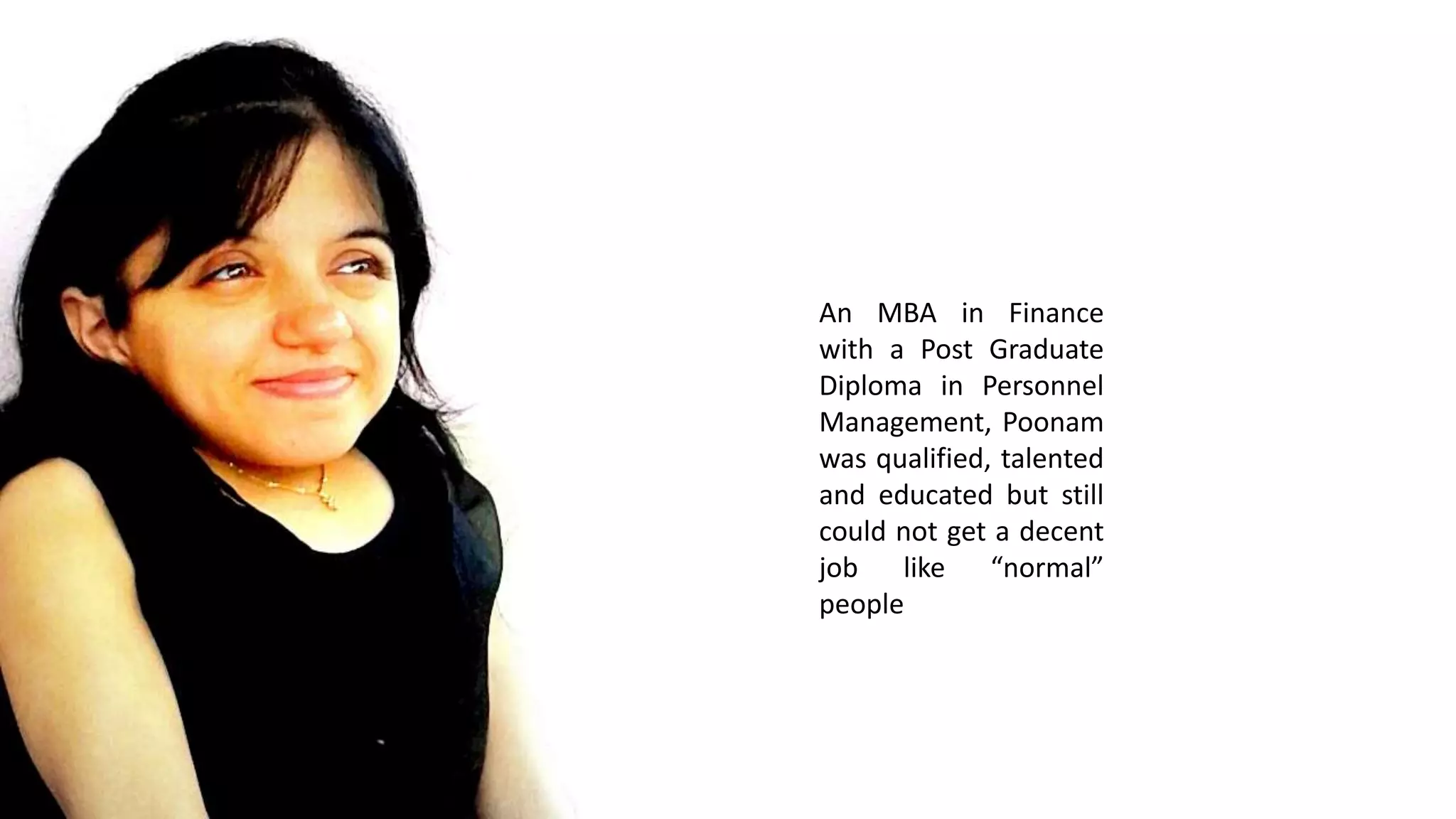 Tiny Steps, giant strides! - Poonam Shroti | PPT