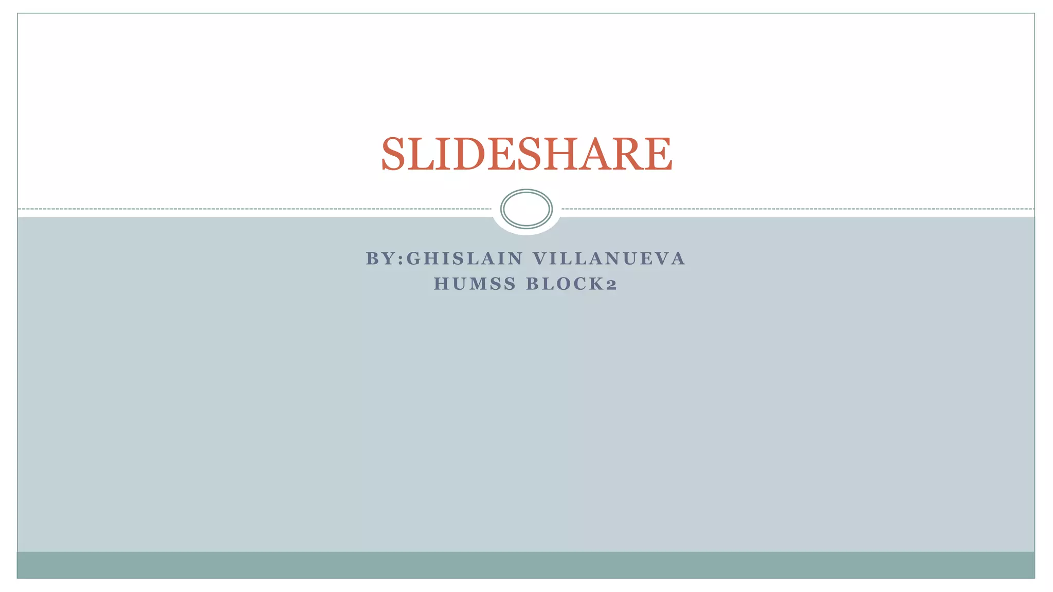 Slideshare 123 | PPT