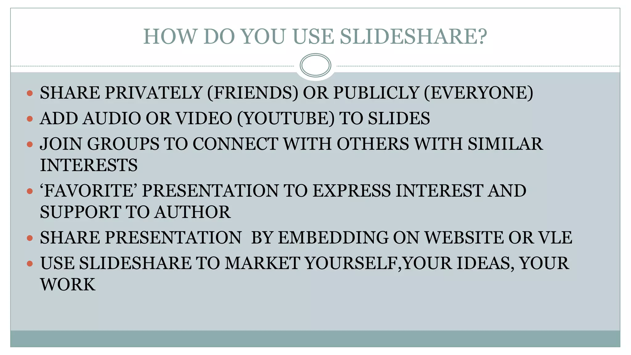 Slideshare 123 | PPT
