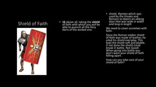 Slide share 12 ephesians 6 16 | PPTX