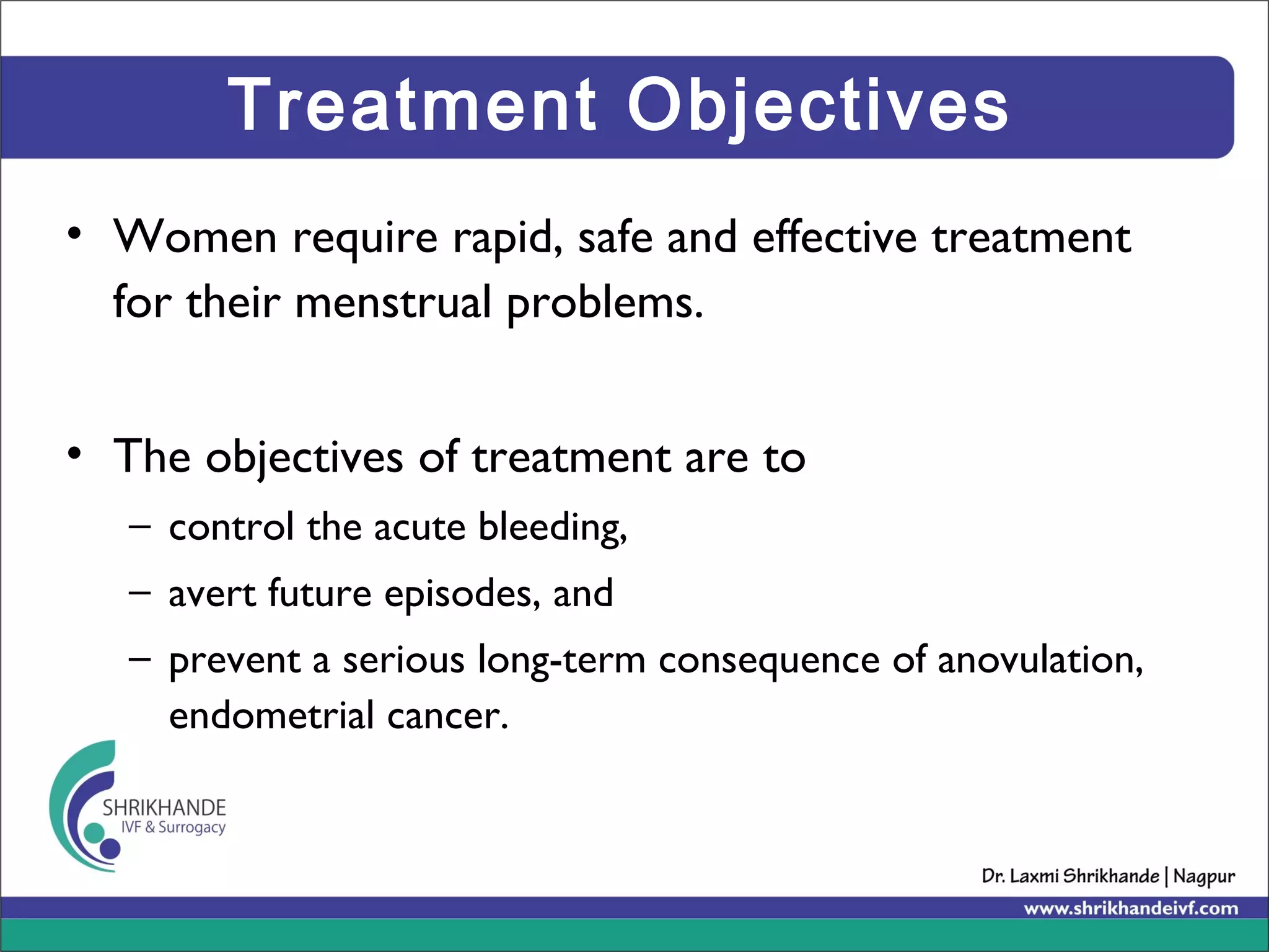 Medical management of heavy menstrual bleeding hmb presentation | PPT