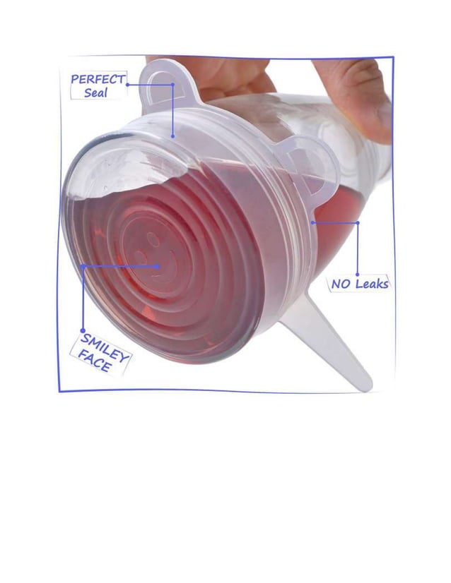 LEAK PROOF SILICONE LIDS FOR ANY SIZE CONTAINER | DOCX