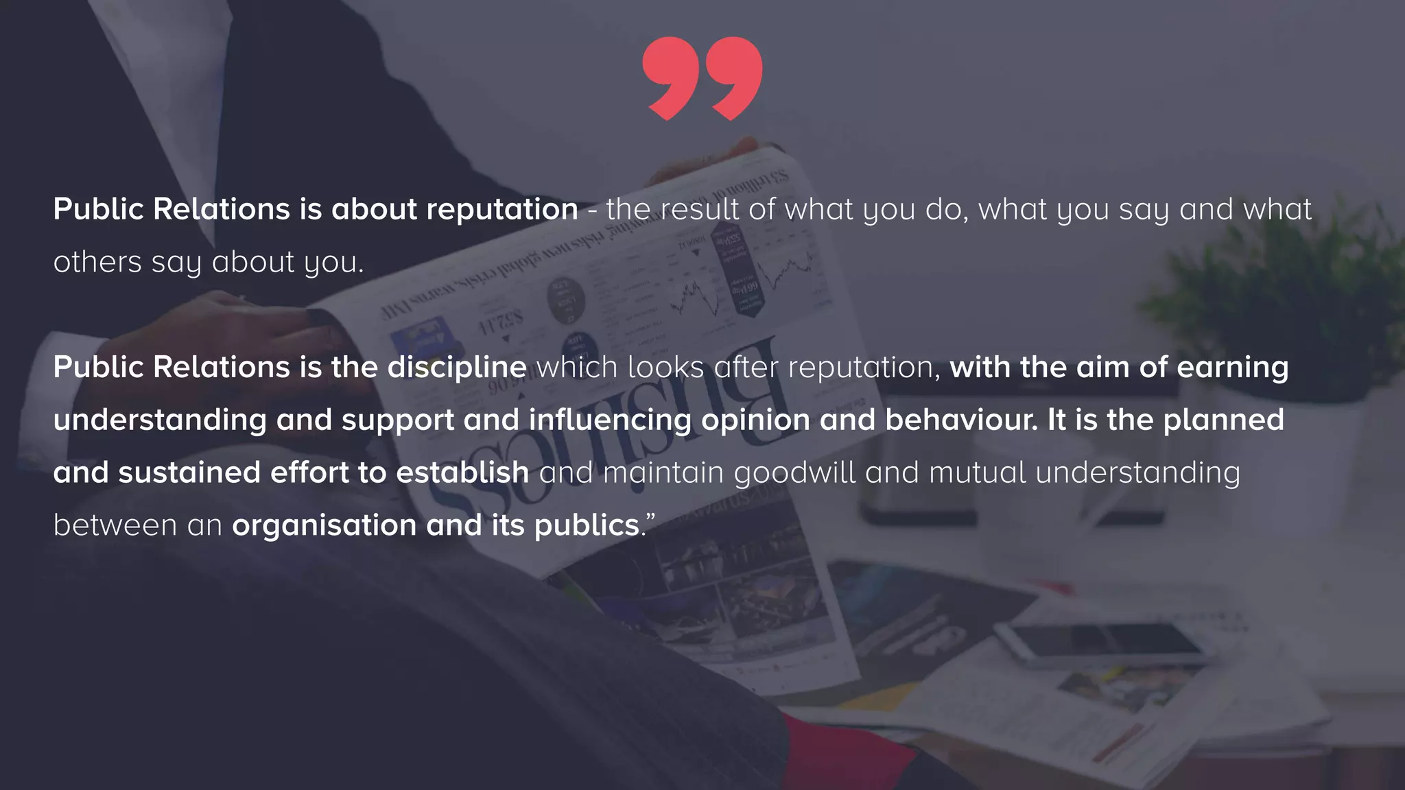 What Is Modern Public Relations? 15 Definitions From Experienced PR Practitioners | PPT