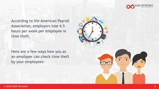 Keep a check on ‘Employee Time Theft’ with these practices! | PDF | Careers