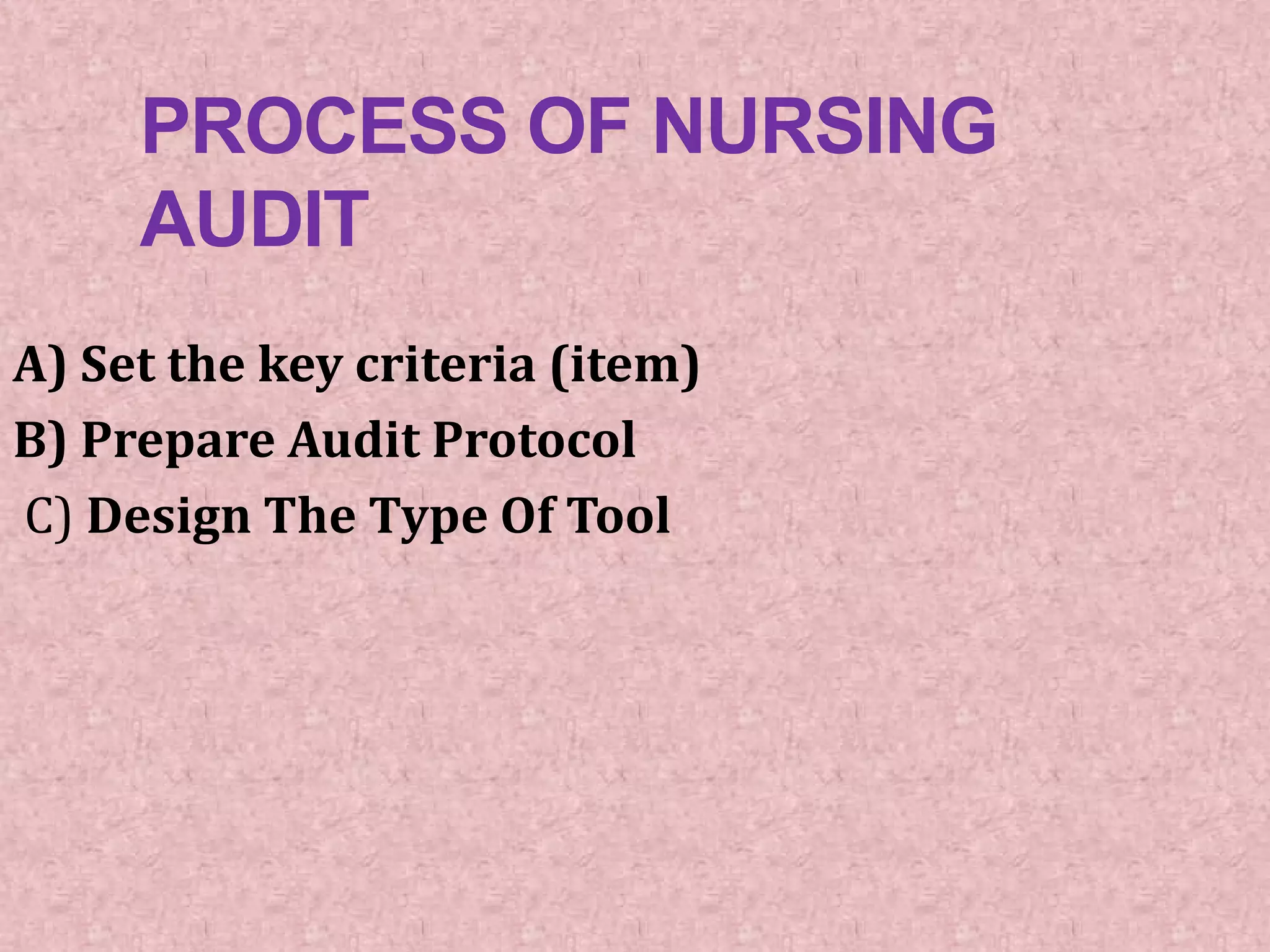 ppt nursing audit - role of nurse manager | PDF
