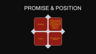 Personal Brand Exploration-David Seymour | PPT