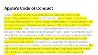 Slideshare 2: Apple Inc. and Human Resources | PPTX