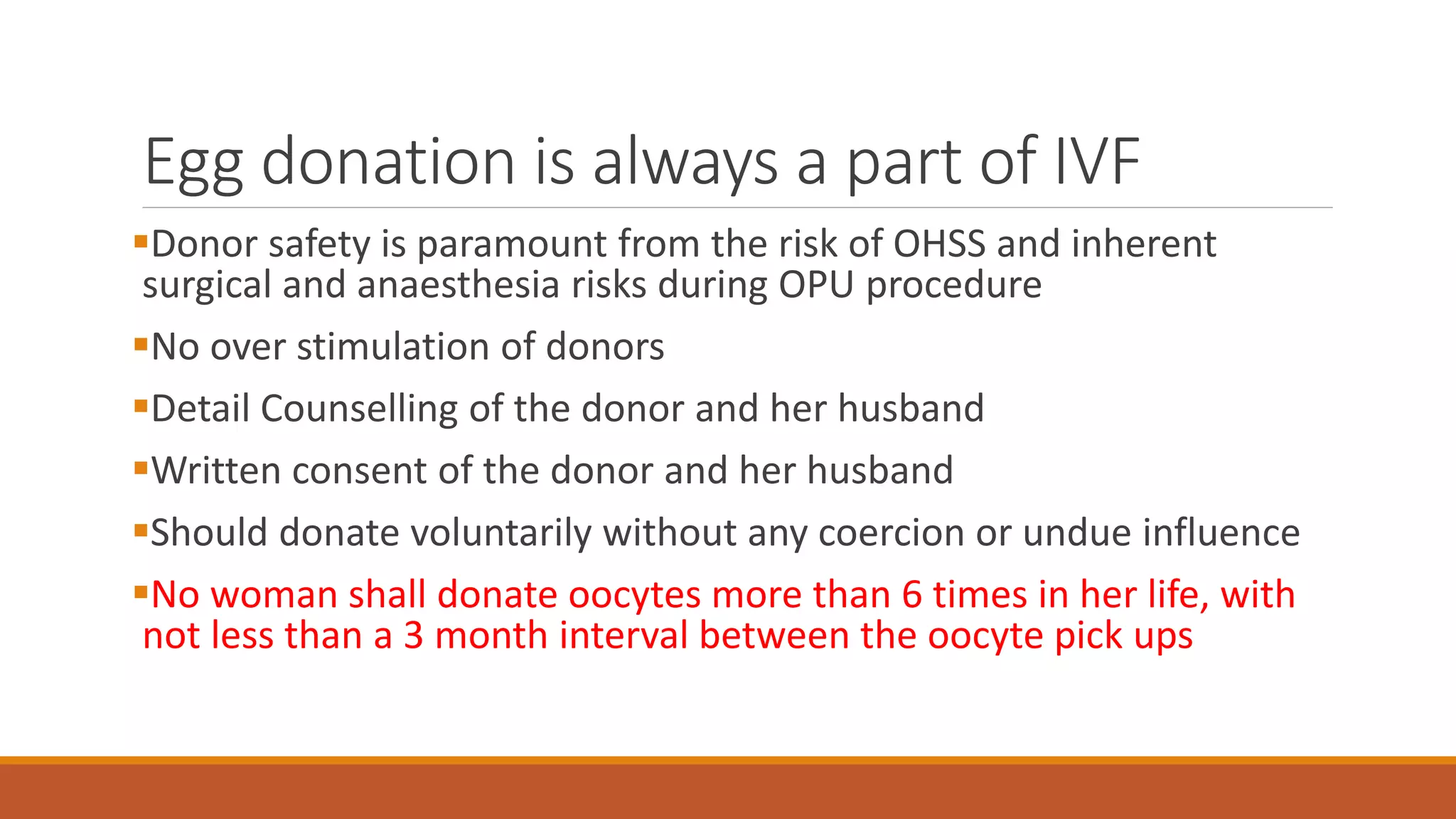 Presentation on Screening Gamete Donors | PPTX | Infertility ...