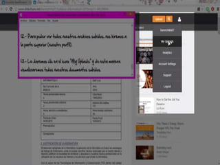 como crear una cuenta de Slideshare | PPTX