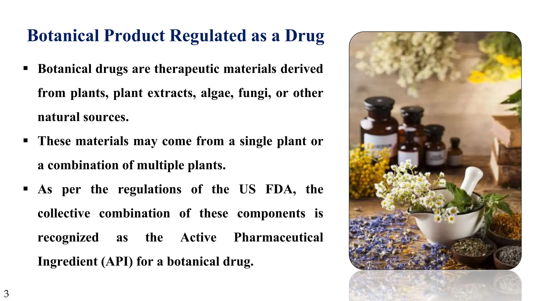Quality, Safety and Legislation for herbal products in USA.pptx